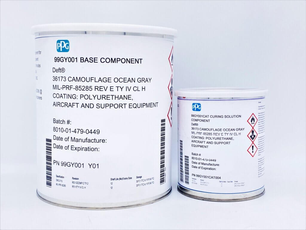 99-GY-001 Gray Polyurethane Topcoat - Johnson Supply Company