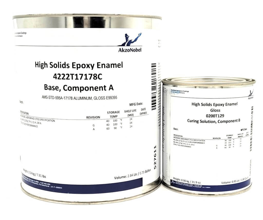 4222T17178C Silver Epoxy Topcoat - Johnson Supply Company